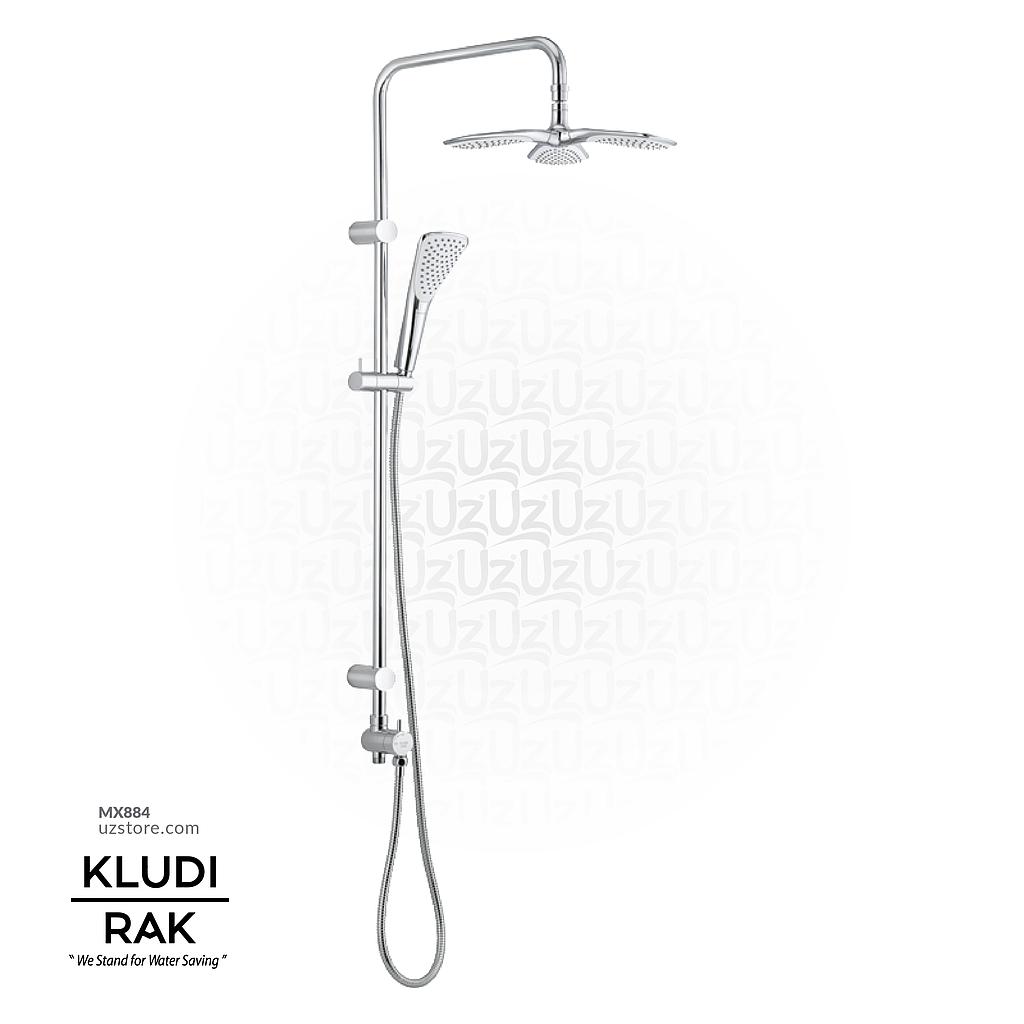 KLUDI RAK Fizz Dual Shower Set (1300mm) L-Shape RAK48003 | UZ Store